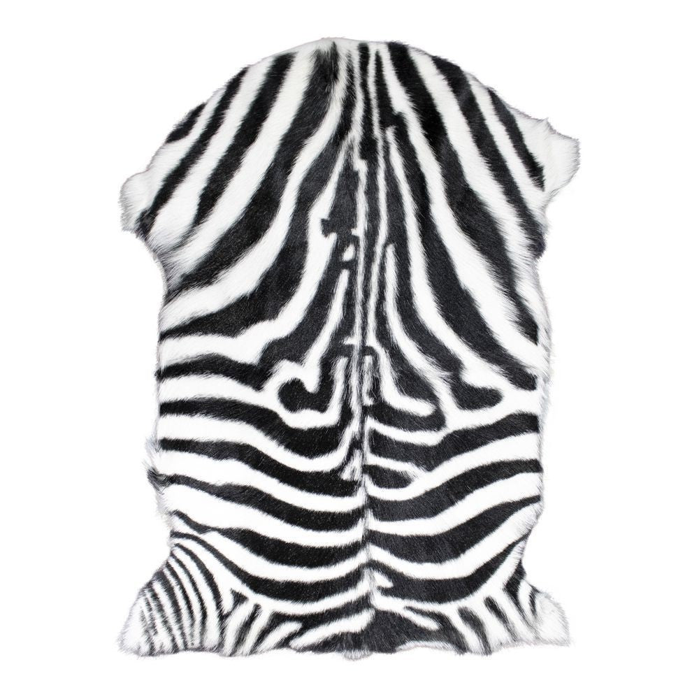 Ziegenfell ZEBRA Fell Safari Print Mongolische Bergziege – Luise & Fritz