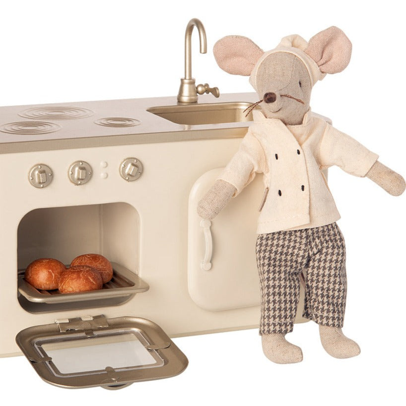 Maileg KÜCHE Puppenküche im Retro Look | Miniatur Kitchen Metall ...